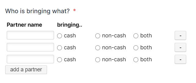 Adjusting width of radio buttons in Configurable Widget