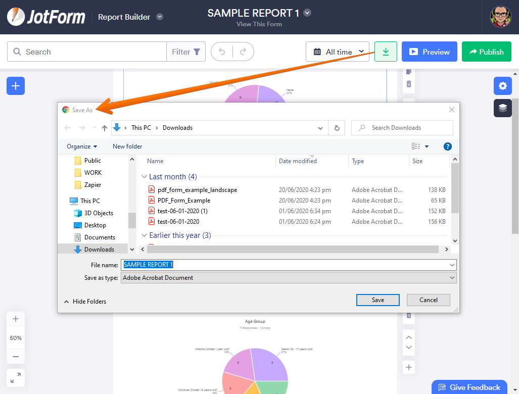adobe report builder troubleshoot