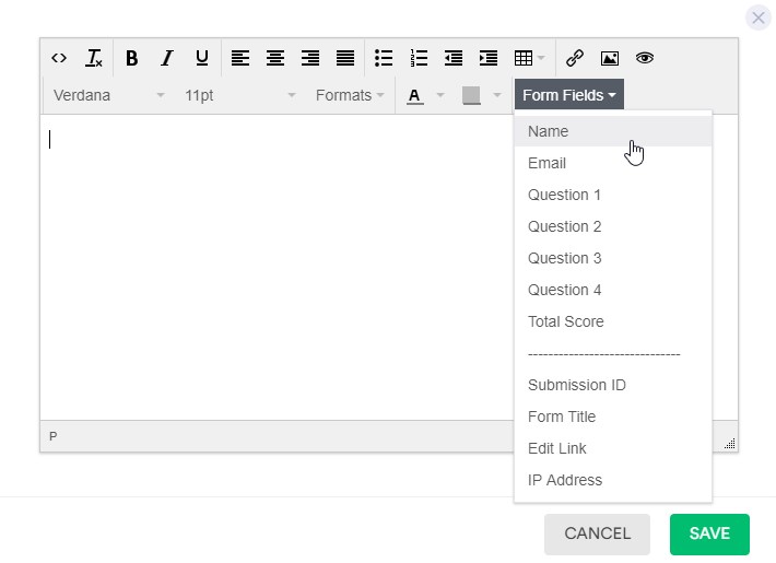 How To Use Custom Fields Within A Text Field Of PDF Template