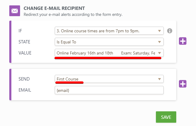 How to send a reminder email to anyone who complete the form?