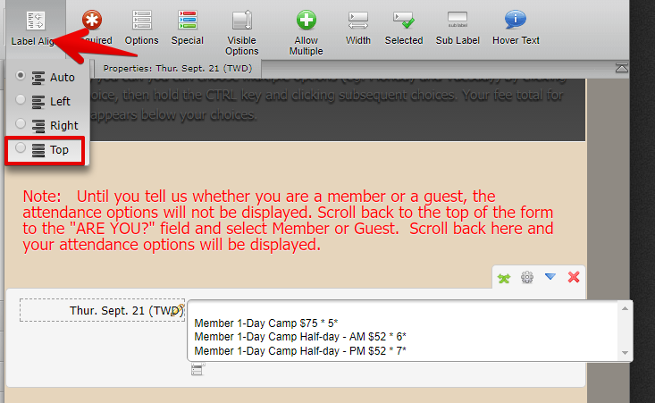 Drop down fields annoyingly overlap in edit mode