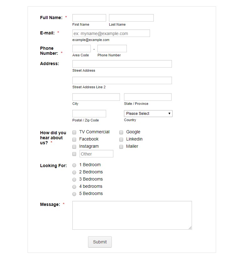 Remove the shadow around form