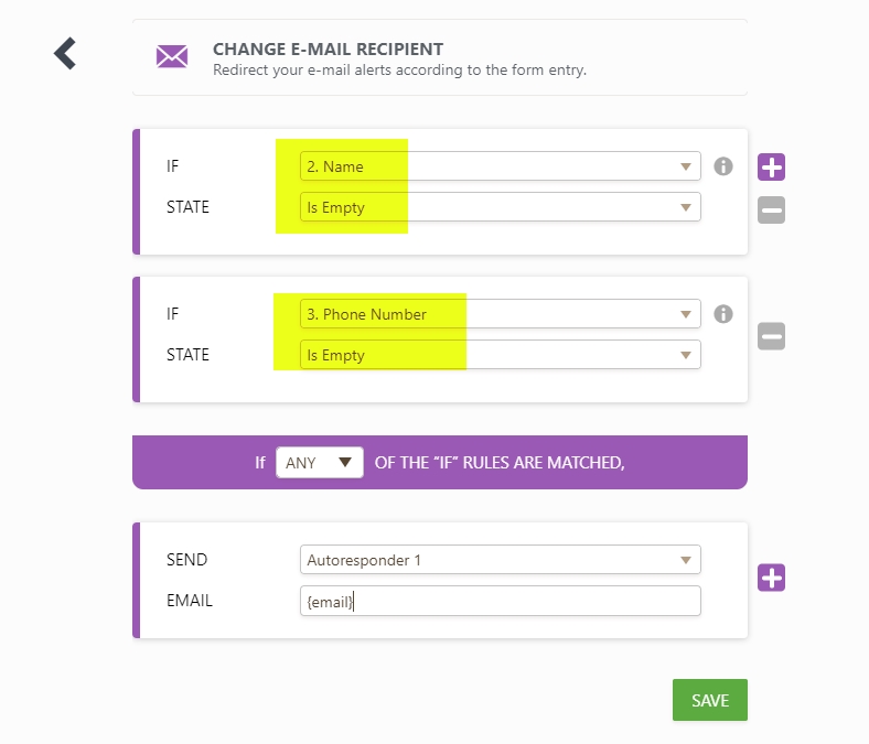 Request Missing Fields Automatically