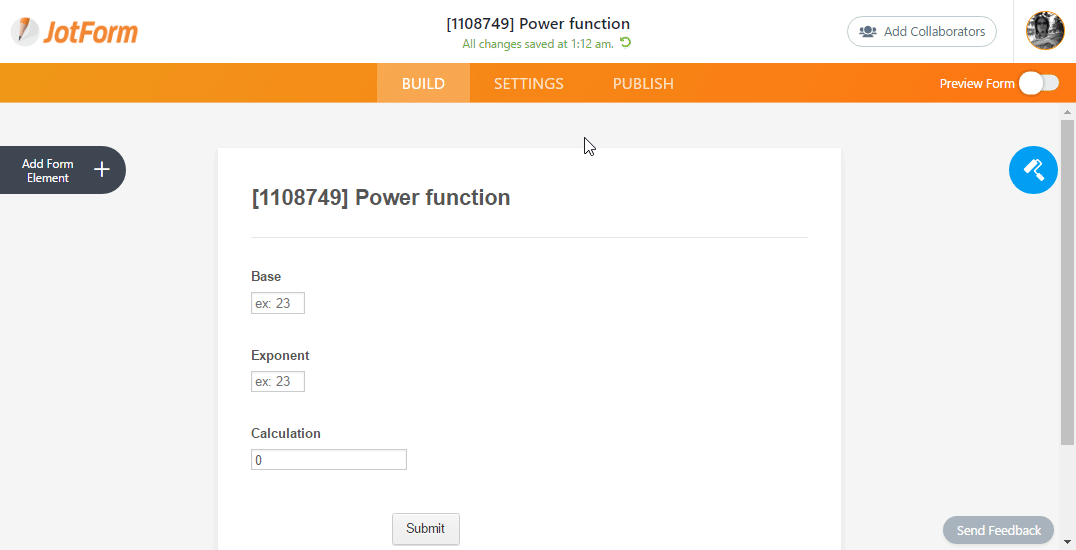 How to use the pow() function?
