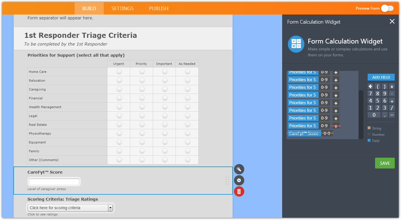 Entering Calculations From The Input Table Properties Using The Form Calculation Widget 4556