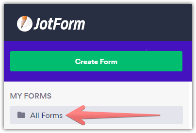 I cannot find my form