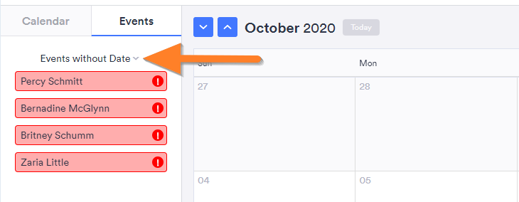 How to Add a Calendar View in JotForm Tables