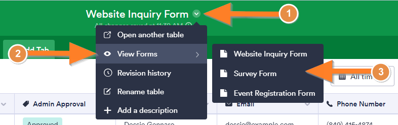 How to View, Assign and Edit Forms from JotForm Tables